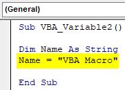 VBA Variable Declaration | How to Use Variable Declaration in Excel VBA