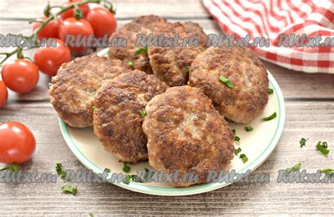 Котлеты из фарша с кефиром: 9 фото в рецепте