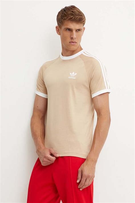 Бавовняна футболка adidas Originals Adicolor Classics 3-Stripes Tee ...
