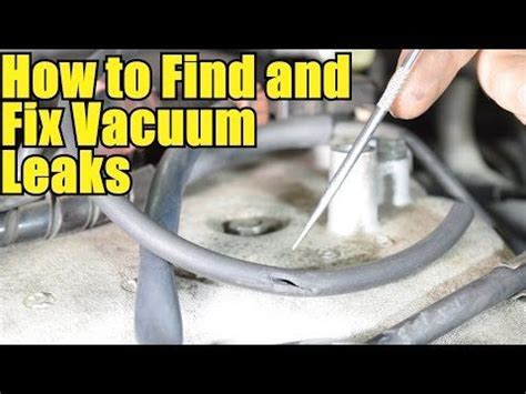 How to Find and Fix Vacuum Leaks - Ultimate Guide - YouTube Automotive Care, Automotive ...
