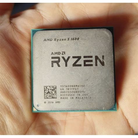 Jual RYZEN 5 1600 6 CORE - 12 THREAD / SOCKET AM4 | Shopee Indonesia