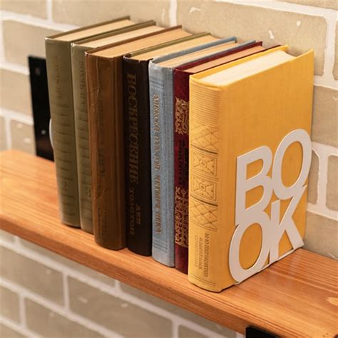 Купить Ограничитель для книжной полки Бук металл белый 705-005W ...