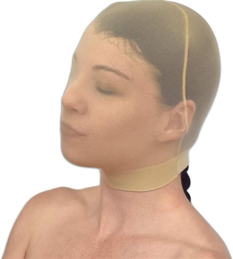 NYLON STOCKING HOOD Black or Beige Nylon Stocking Mask for the Face ...