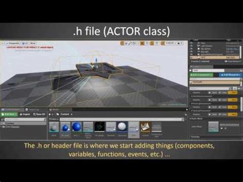 NEW Unreal Engine C+'+ tutorial PART 1: Introduction to C++ Workflow ...