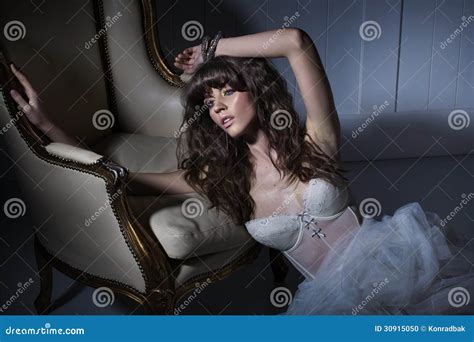 Fine Fashion Photo of Alluring Girl Stock Photo - Image of avantegarde ...