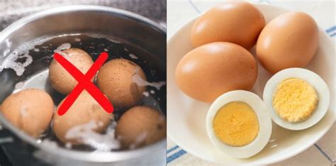 Cara Rebus Telur Tanpa Air, 5 Minit Dah Masak Elok & Tak Pecah