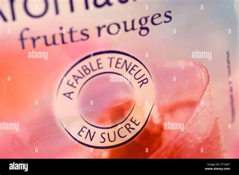 LOW FAT PRODUCT Stock Photo - Alamy