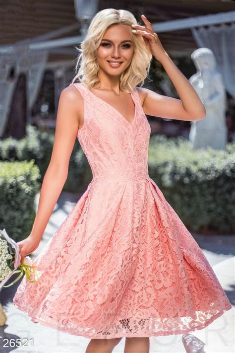 Праздничное гипюровое платье (№ 26521) ♡ Gepur - women clothes store