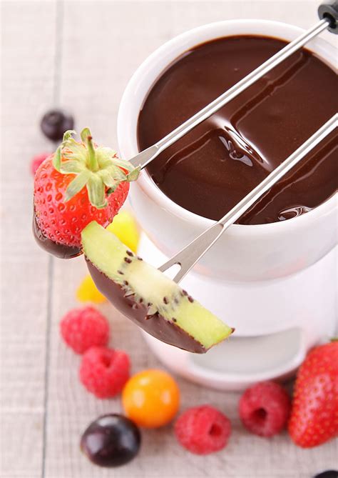 Chocolate Fondue - The Cooking Mom