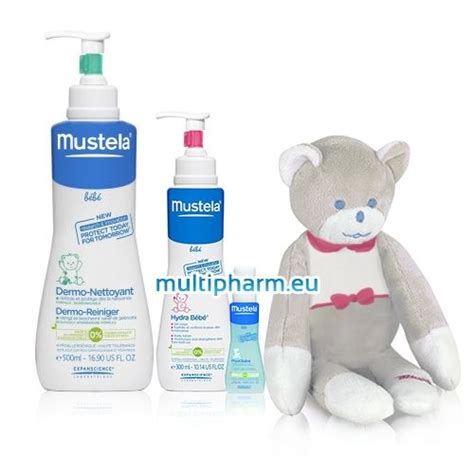 Promo Mustela / Мустела Дермопочистващ гел за коса и тяло 750мл ...
