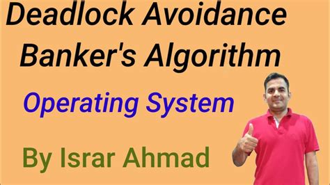 Deadlock Avoidance: Banker's Algorithm | Operating System | Tackle Study | Israr Ahmad - YouTube