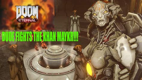 Doom Eternal Boss Battle: Khan Maykr!!! - YouTube