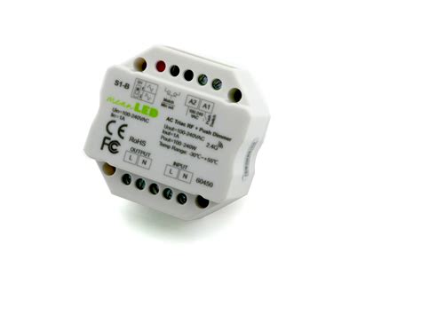S1-B 230V 1-Kanal Dimmer 1A Push-DIM | EVEREN Germany - LED & Light ...