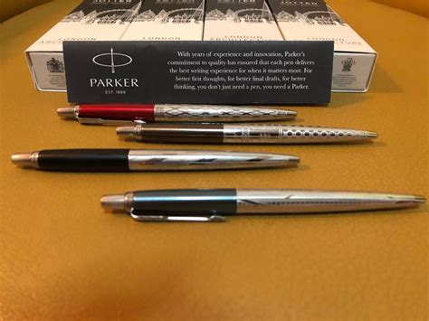 Parker Jotter Pen Set (4) Special Edition London Architecture, Books ...