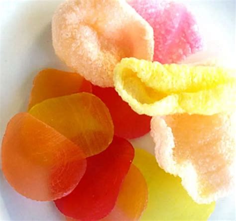 Crispy Prawn Crackers Colorful Uncooked Shrimp Chips Cracker Seafood ...