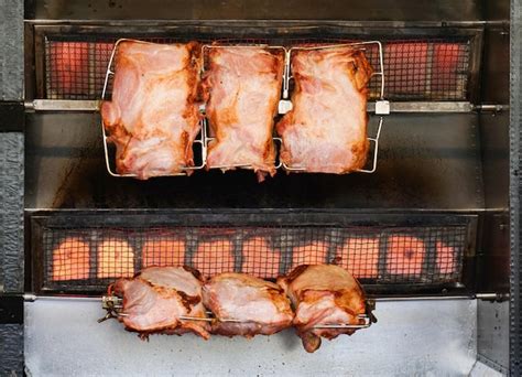 Premium Photo | Spit roast
