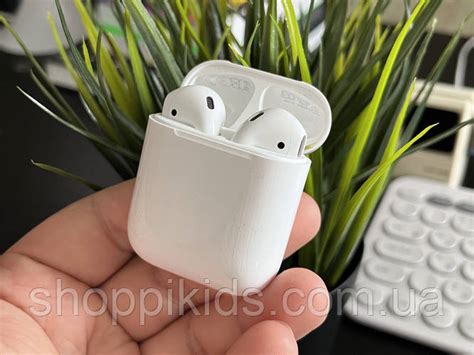 Бездротові навушники Apple AirPods 2 - го покоління з бездротовою ...