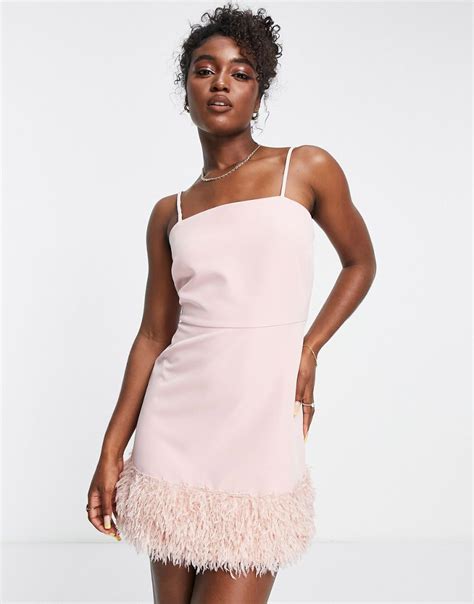 Заказать Платья Розовое атласное платье с пышным подолом New Look New ...