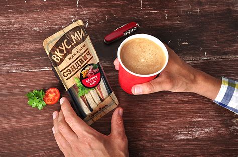 Sandwich «ВКУС.МИ» on Behance