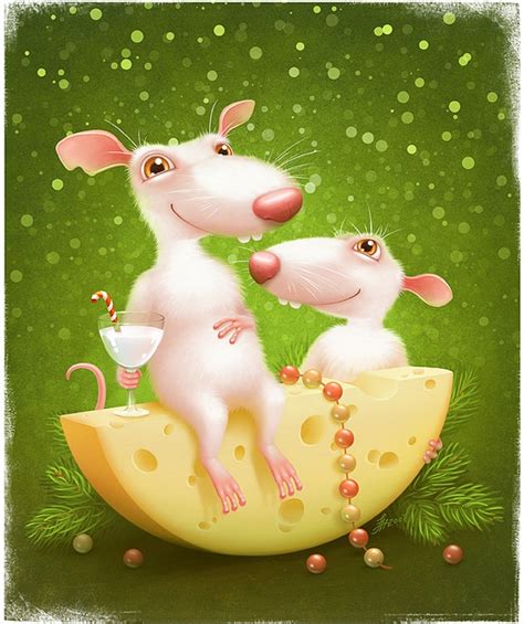 Cat and mouse | Кошки и мышки (190 работ) » Страница 5 » Картины ...