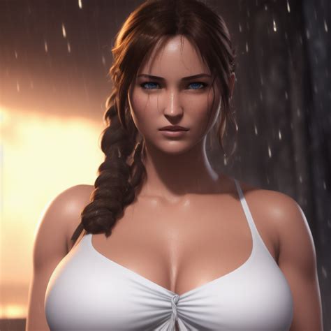 Lara Croft 51 (Stable Diffusion AI Draw) by EzustsilverDraw on DeviantArt