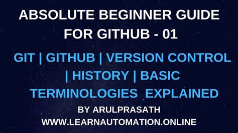 GitHub tutorials | 01 | Introduction | History | Git vs GitHub | Basic Terminologies - YouTube