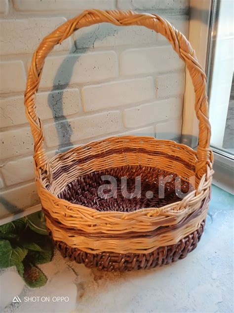Корзина овальная 4 — купить в Красноярске. Состояние: Новое. Плетение ...