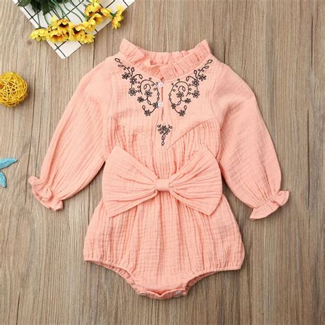 Imcute комбинезоны с длинными рукавами для новорожденных девочек ...
