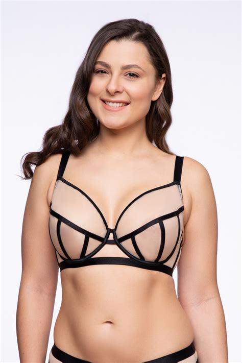 Бюстгальтер телесного цвета ROSE&PETAL LINGERIE GRAPHIQUE - parishop.ru