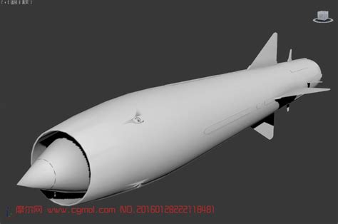 P-800_红宝石_SS-N-26反舰导弹П-800_其他模型下载-摩尔网CGMOL