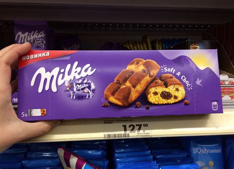 Бисквитное пирожное Milka «Soft & Choc» — BRANDS AROUND