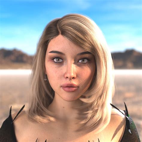 Lalina for Genesis 9 3D Render, Digital Art by SOFT3D