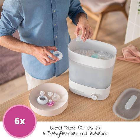 Philips Avent - Elektrischer Dampfsterilisator 3-in-1 - SCF293/00 mit ...