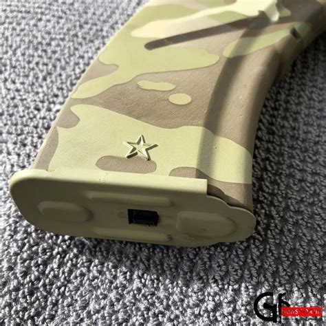 Рыжий бакелитовый магазин АК, покрашенный Cerakote Multicam - Альбомы ...