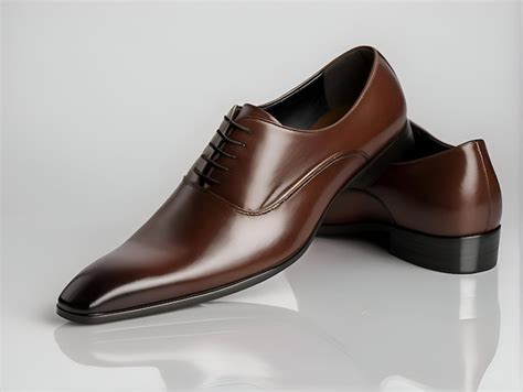 Premium Photo | Modern elegant shoes on white