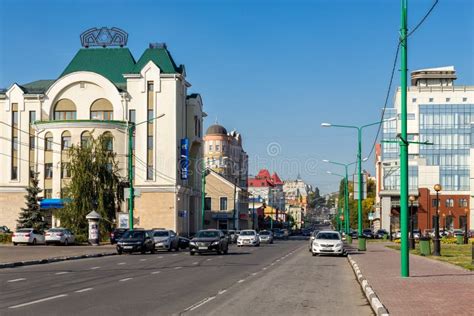 Pervomayskaya Street. Lipetsk. Russia Editorial Stock Photo - Image of ...