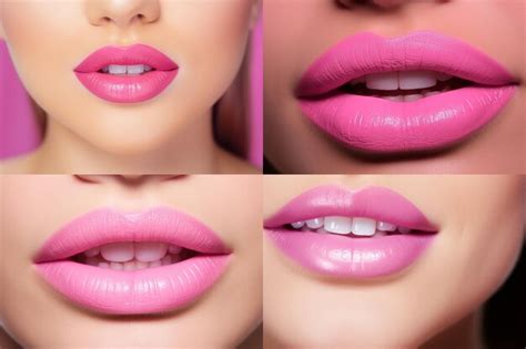 Premium AI Image | Beautiful and rosy feminine lips