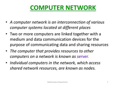 PPT - COMPUTER NETWORK PowerPoint Presentation, free download - ID:5641316