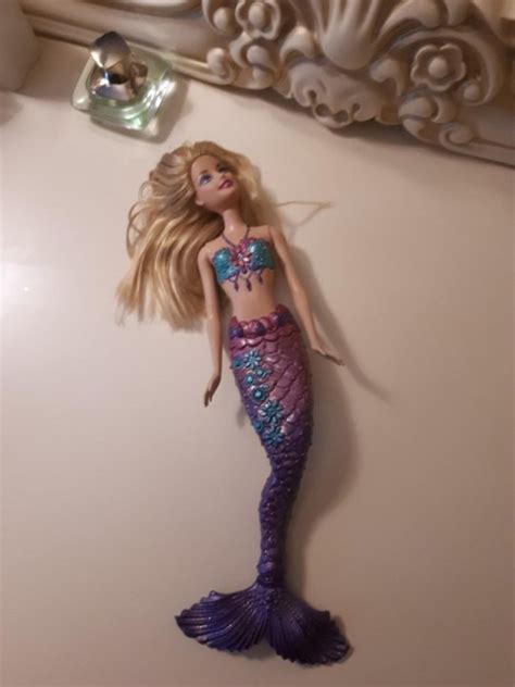 Barbie Mattel кукла русалка,меняющая цвет волос. – купить в Москве ...