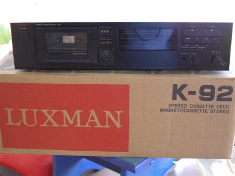 SOLD: FS: Luxman K-92 cassette deck - Stereo, Home Cinema, Headphones ...