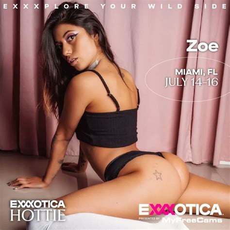 EXXXOTICA Expo on Twitter: "Featured Post: Zoe Appearing Live! https://bit.ly/45JC7Th # ...