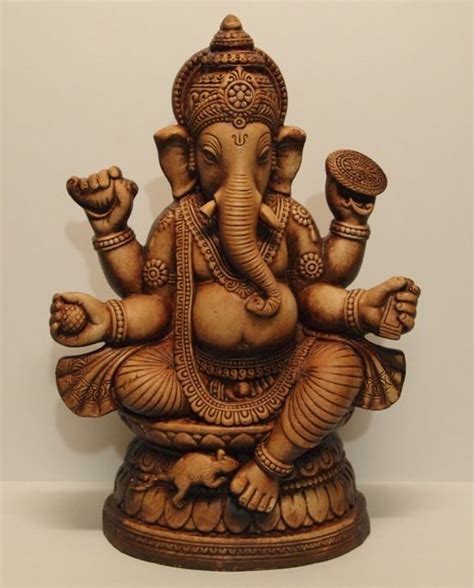 This is a statue of Lord Ganesh, which is required to have in any Hindu ...