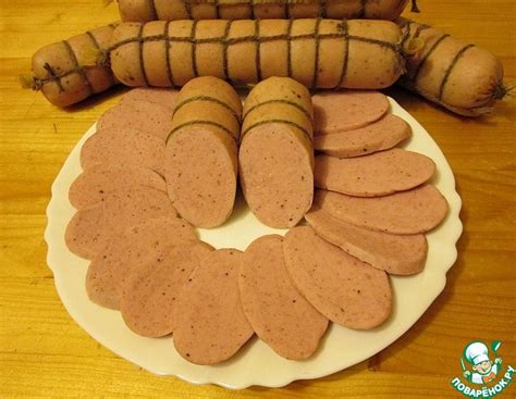 Колбаса вареная «Докторская» – кулинарный рецепт